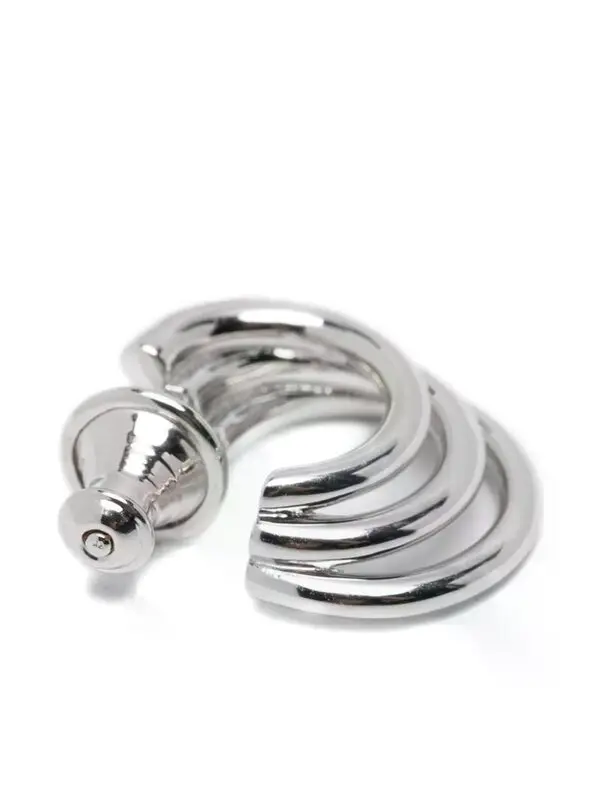SHAUN LEANE Bound Hoop Earring - Silver