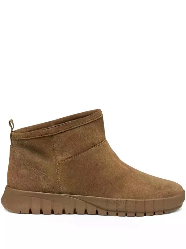Geox Chelsea Suede Boots - Brown