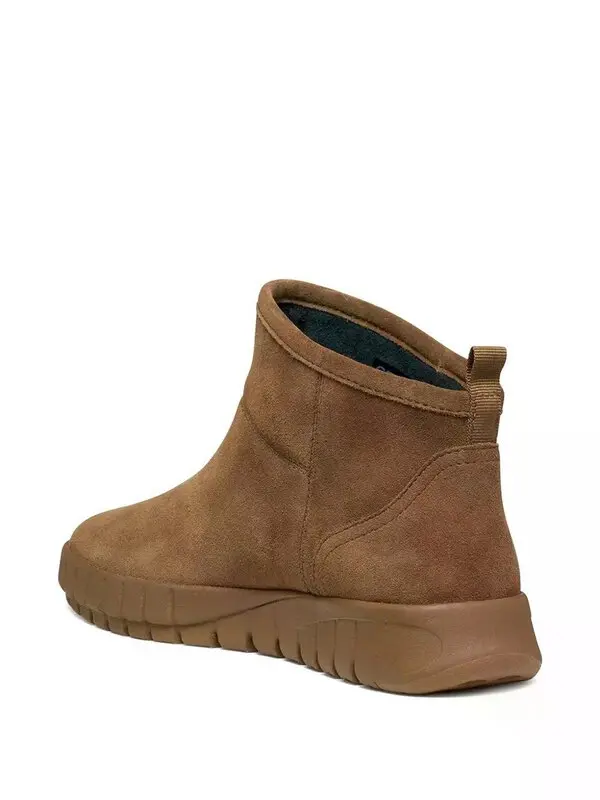 Geox Chelsea Suede Boots - Brown
