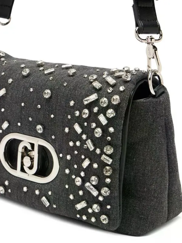 Liu Jo Lapuffy Shoulder Bag - Grey