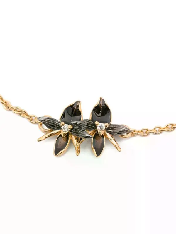 SHAUN LEANE Diamond Orchid Bracelet