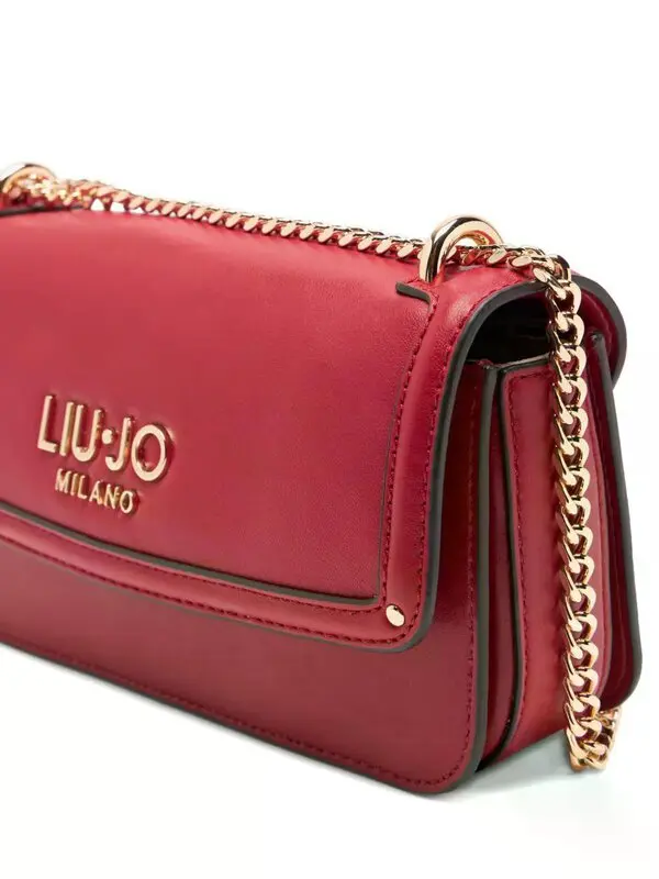 Liu Jo Crossbody Bag With Chain Strap - Red