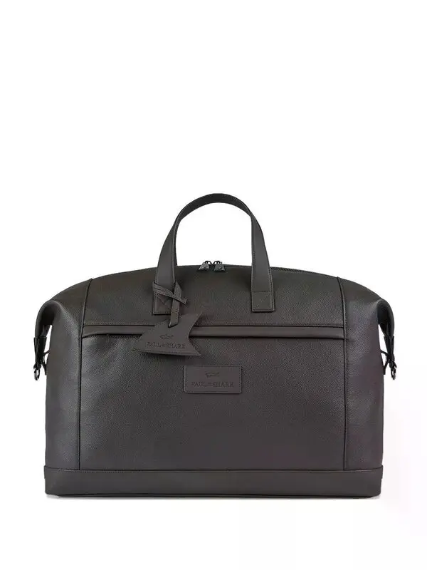 Paul & Shark Leather Holdall - Brown