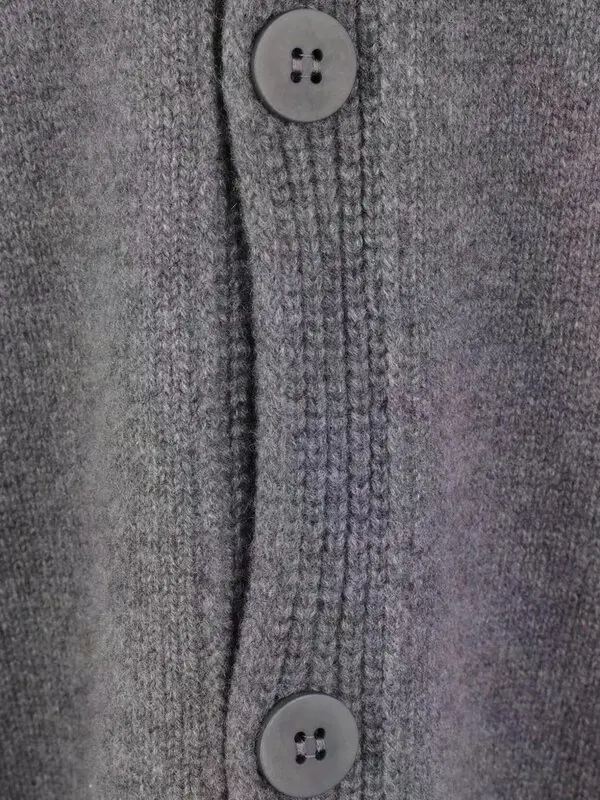 SA SU PHI Buttoned Tie Cardigan