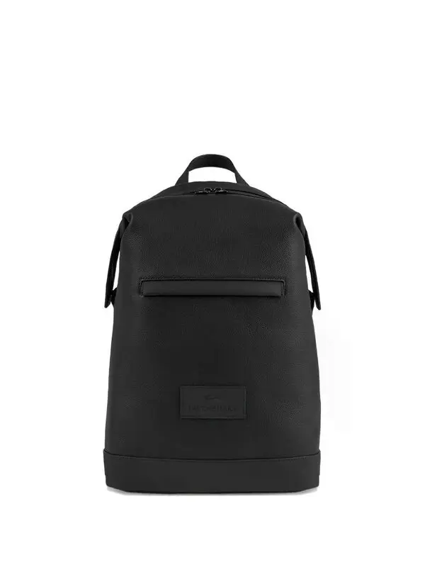 Paul & Shark Leather Backpack - Black