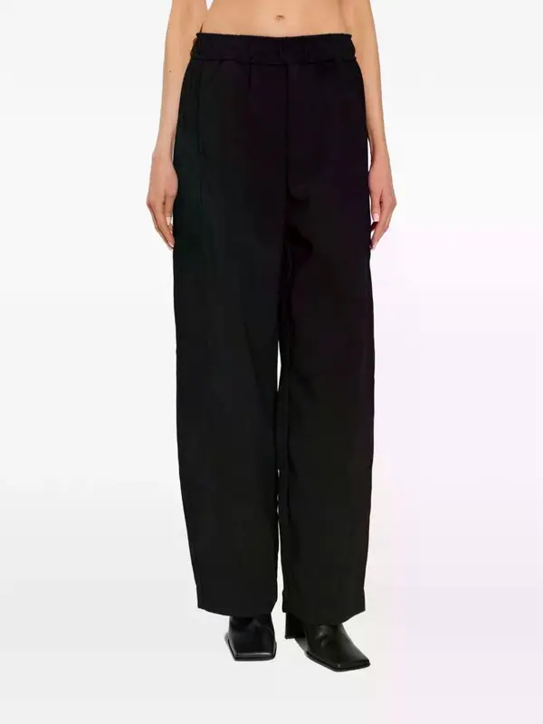 GANNI Elasticated-waist Trousers
