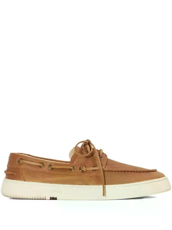 OSKLEN Soho Dockside Leather Boat Shoes