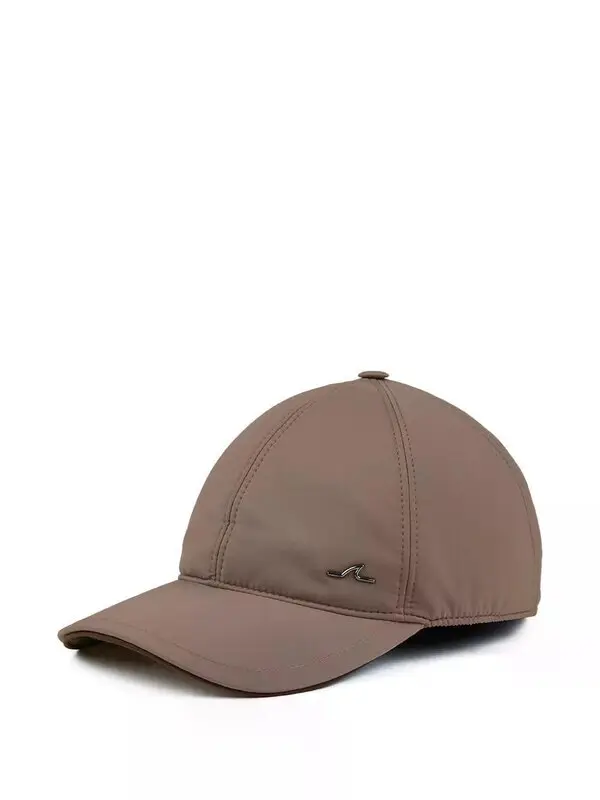 Paul & Shark Logo-appliqué Baseball Cap - Brown