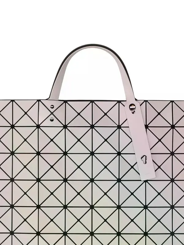 Issey Miyake Lucent Matte Geometric Tote - Grey