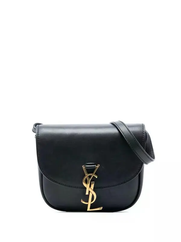 Saint Laurent 2022 Small Monogram Kaia Crossbody Bag - Black