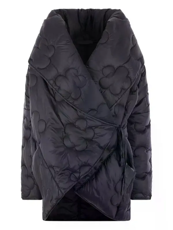 MARIA CALDERARA Floral Quilted Coat