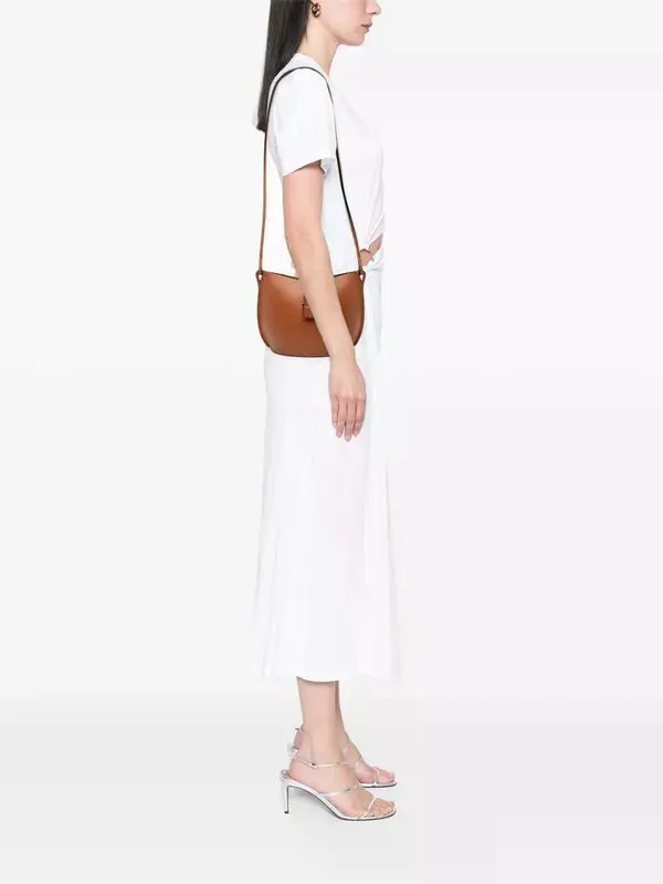 Loewe 2021 Leather Molded Bucket Bag