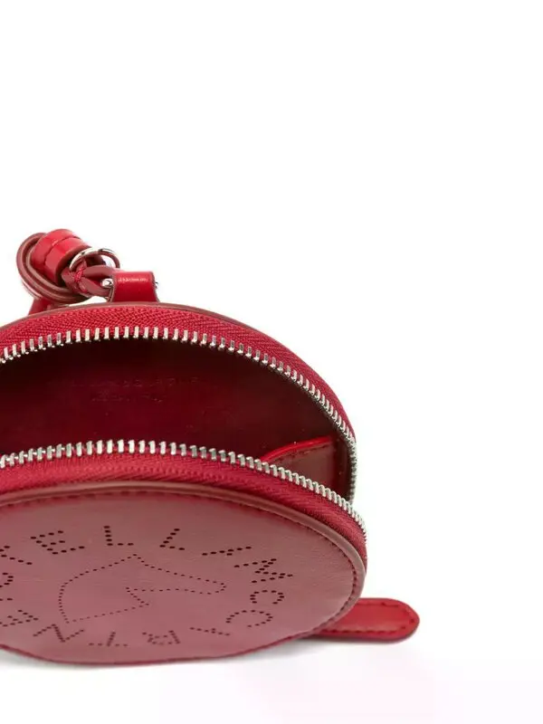 Stella McCartney Perforated Round Keyring