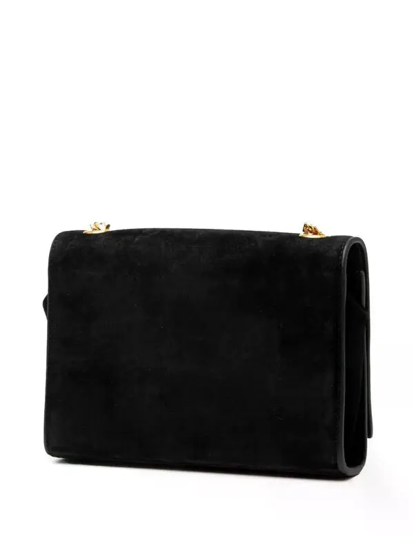 Saint Laurent 2015 Small Monogram Kate Tassel Crossbody Bag - Black