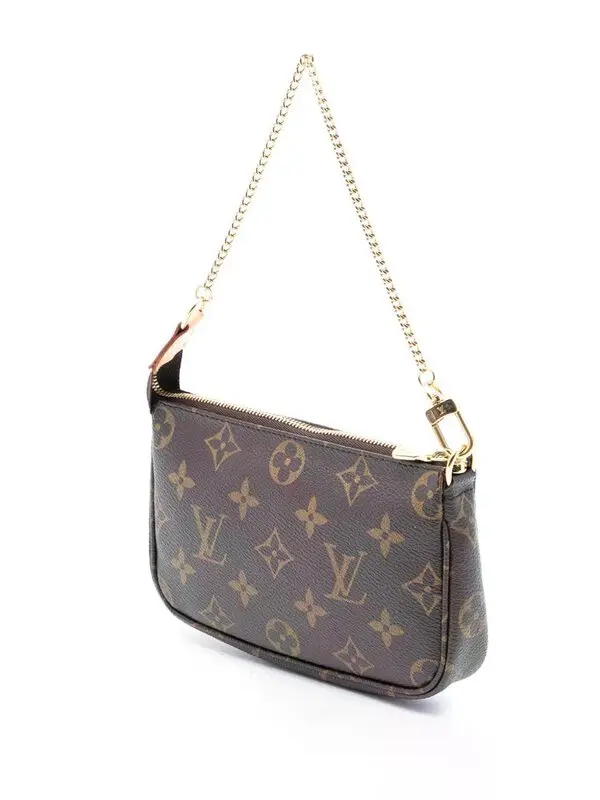 LOUIS VUITTON 2005 Monogram Mini Pochette Accessoires Handbag