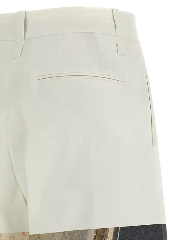 Issey Miyake Wide-leg Printed Trousers - Neutrals