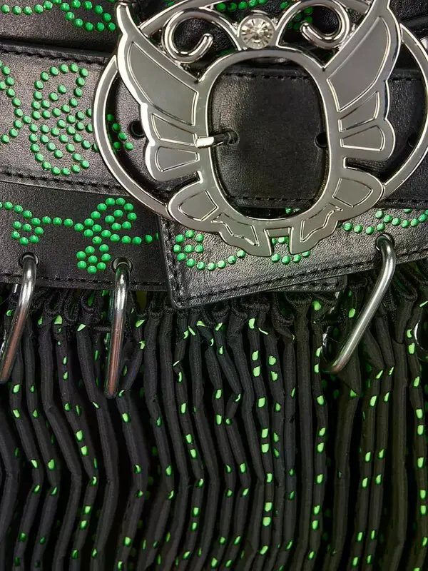 CHOPOVA LOWENA Carabiner Pleated Skirt