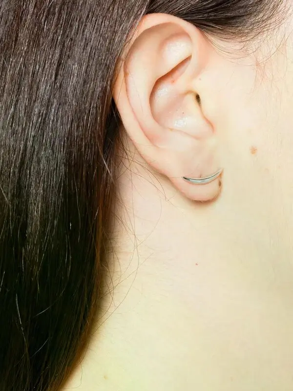 SHAUN LEANE Quill Stud Earring - Silver