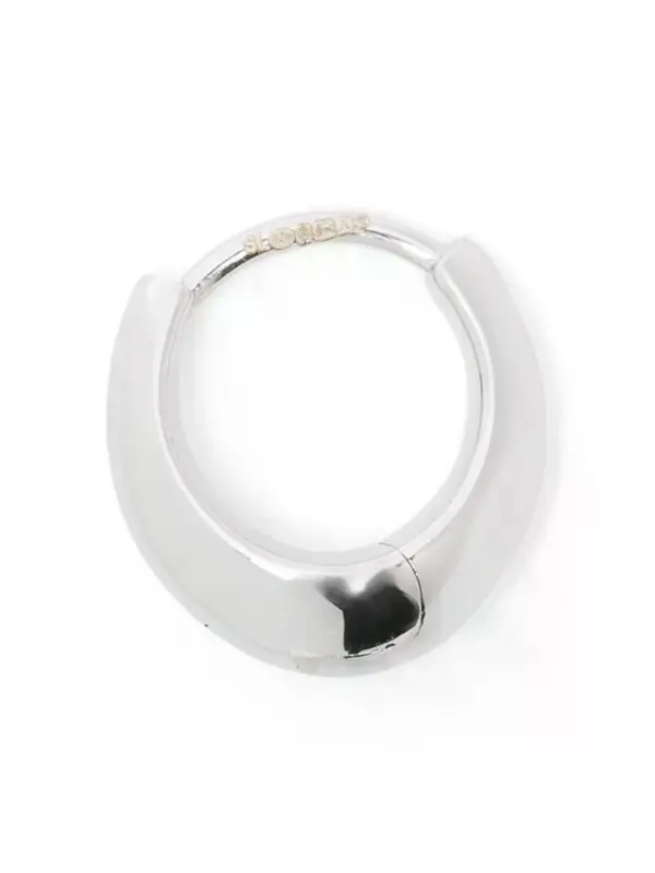SHAUN LEANE Mini Sabre Hoop Earring - Silver