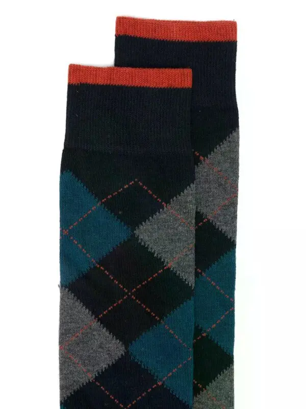 IN THE BOX Argyle Pattern Socks