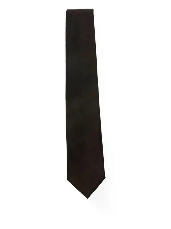 BIGI Wool Neck Tie - Brown