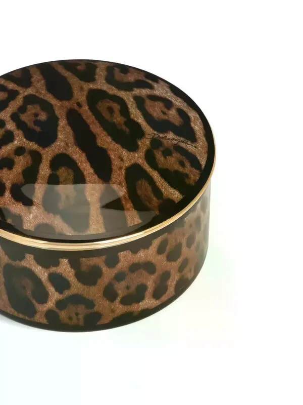 Dolce & Gabbana Decorated Leopard-print Box