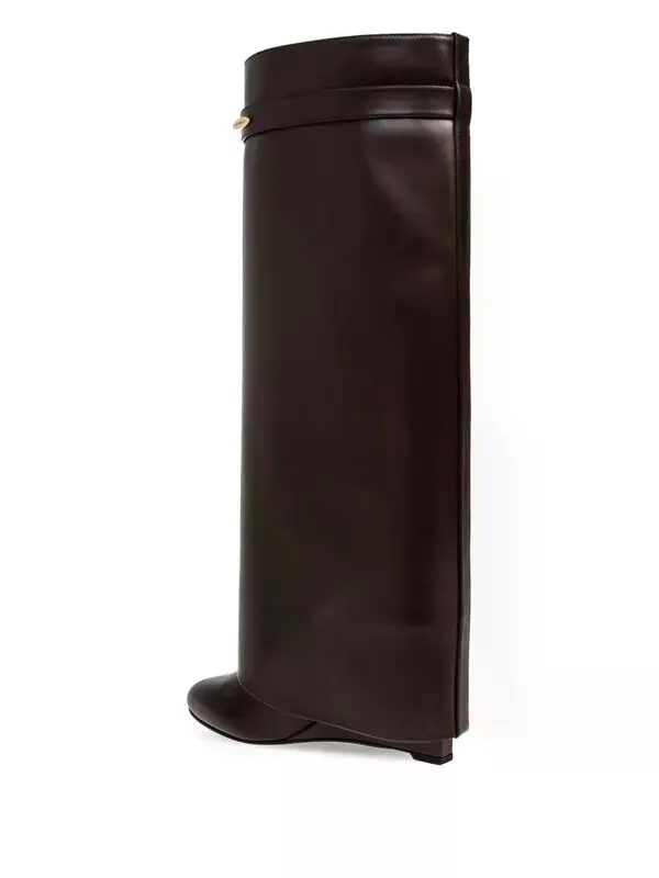 Givenchy Point-toe Wedge Boots - Brown