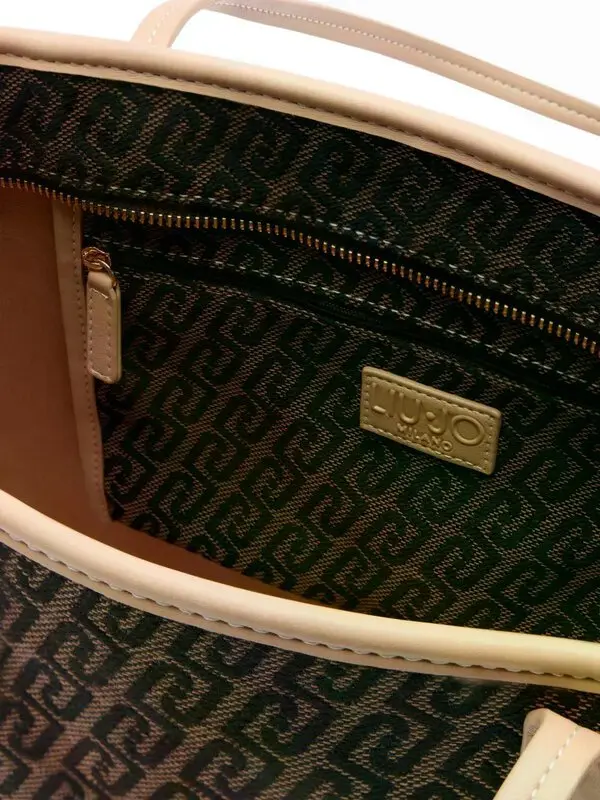 Liu Jo Monogram Jacquard Tote Bag