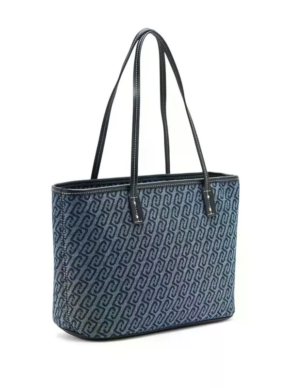 Liu Jo Jacquard Tote Bag - Blue