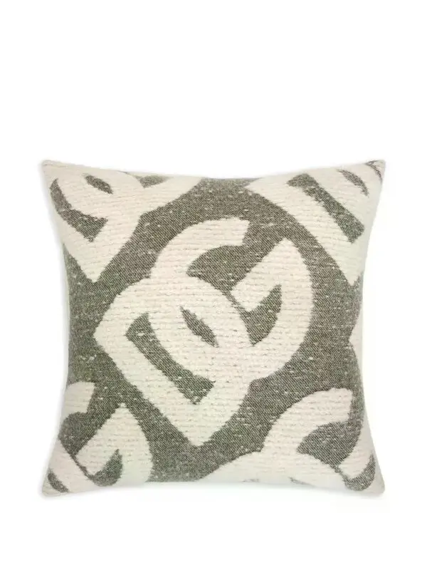 Dolce & Gabbana Patterned Cushion - Green