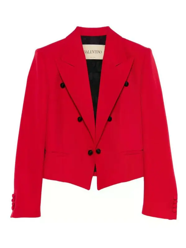 Valentino Garavani Buttoned Double-breasted Blazer