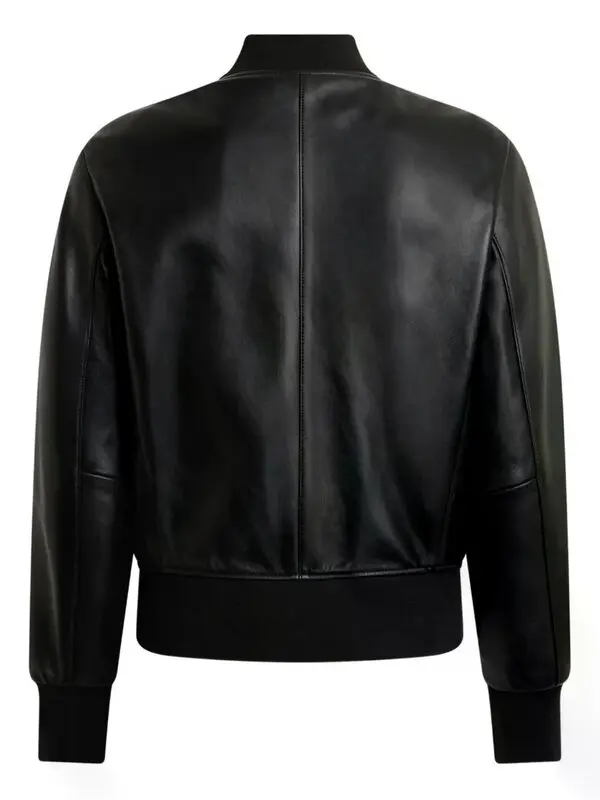 Bally Leather Bomber Jacket