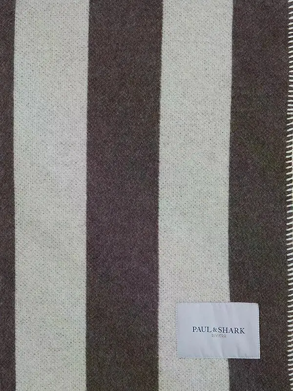 Paul & Shark Striped Blanket