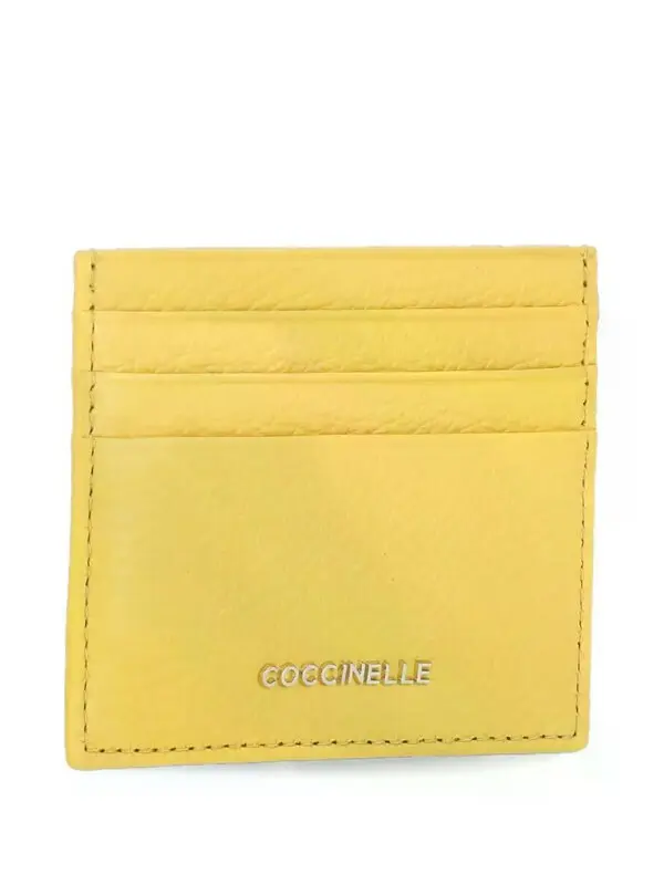 COCCINELLE Pebbled Leather Cardholder