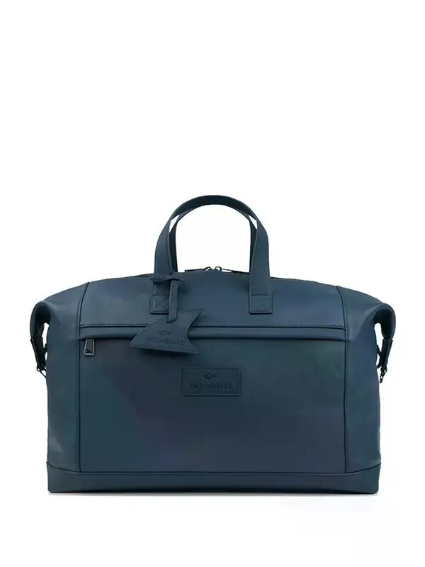 Paul & Shark Leather Holdall - Blue