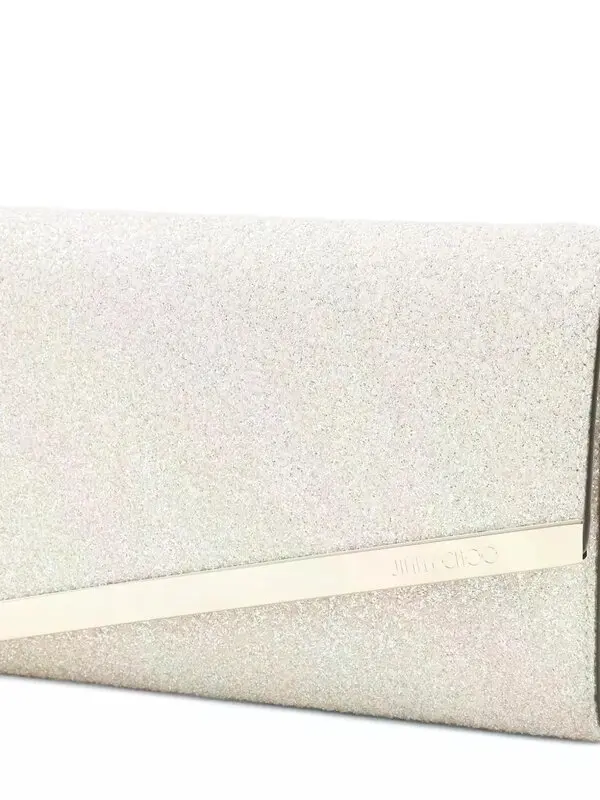 JIMMY CHOO Emmie Clutch Bag - Neutrals