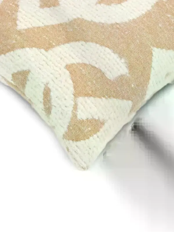 Dolce & Gabbana Patterned Cushion - Neutrals
