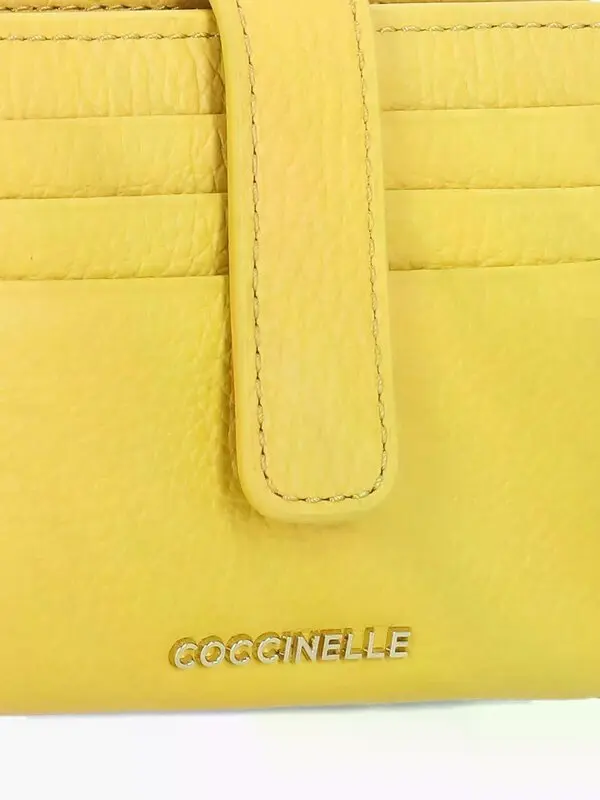 COCCINELLE Metallic Soft Leather Wallet