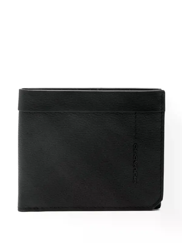 PIQUADRO Grained Wallet - Black