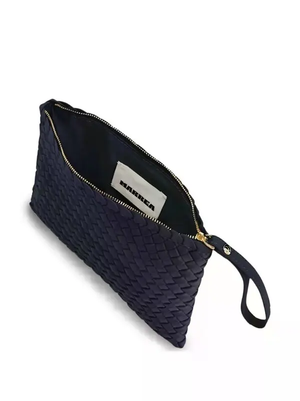 MARREA Woven Wristlet Clutch