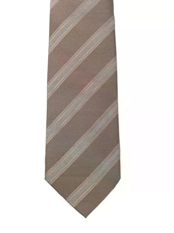 BIGI Striped-pattern Neck Tie