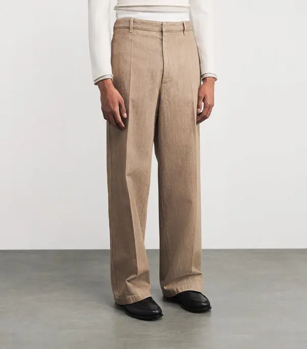 JIL SANDER Straight Tailored Jeans