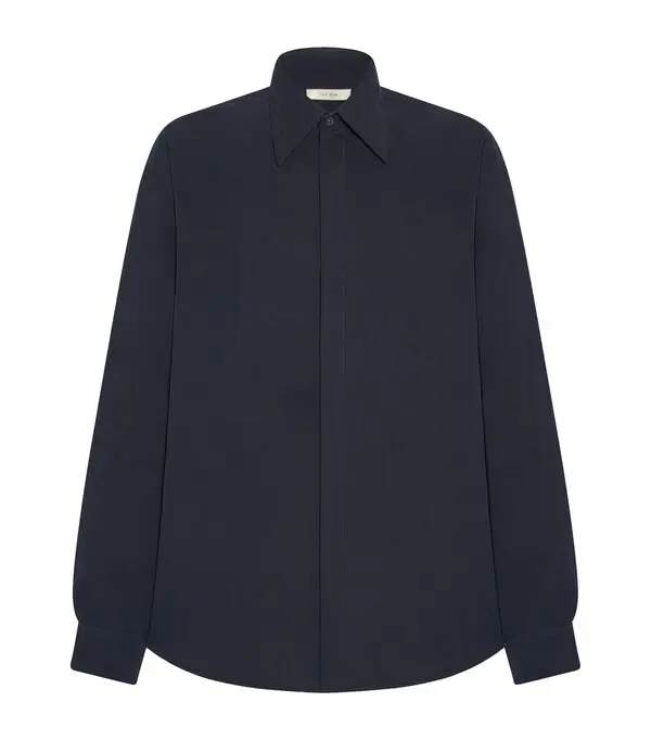 THE ROW Zadino Silk Shirt
