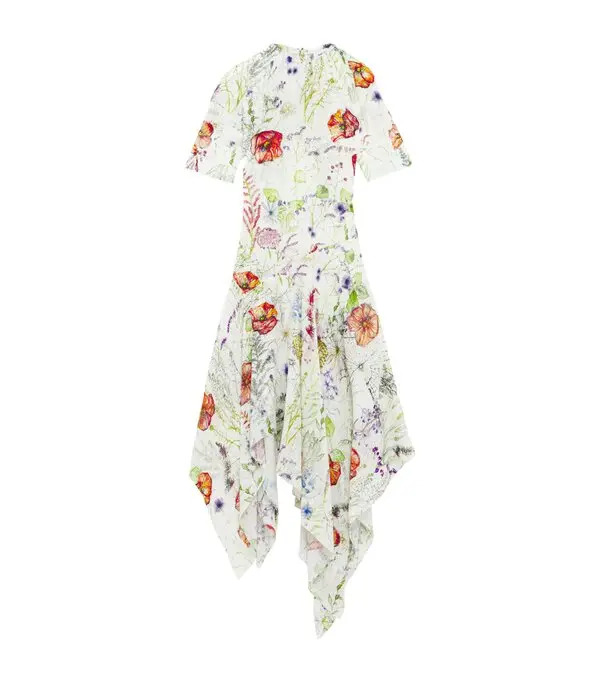 Alexander McQueen Floral Mini Dress