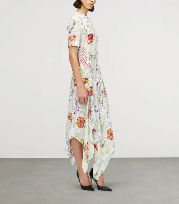 Alexander McQueen Floral Mini Dress
