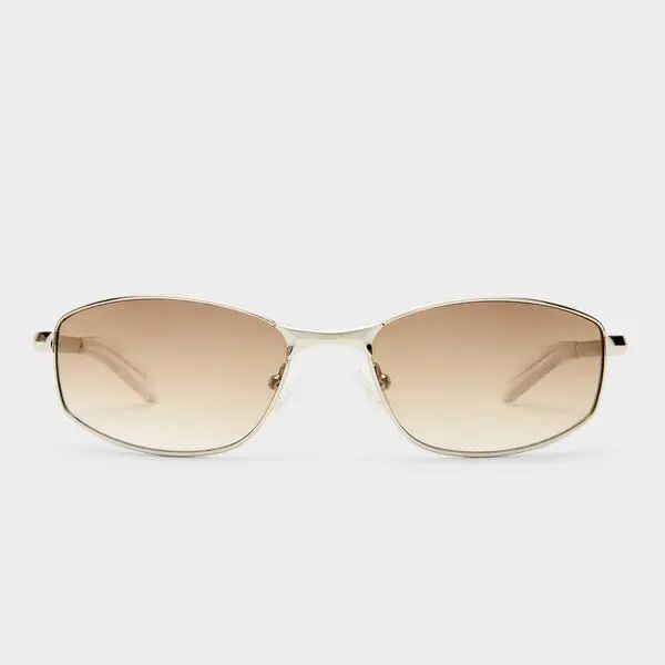 Le Specs Star Beam Sunglasses - Silver Brown