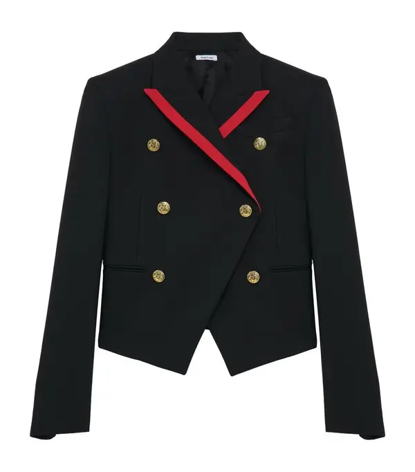 Alexander McQueen Wool Double-breasted Jacket