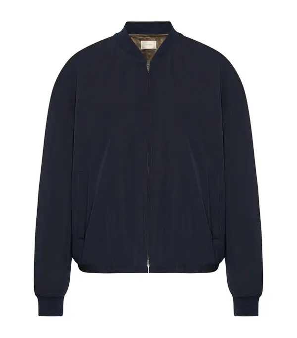 THE ROW Fenn Wool Bomber Jacket