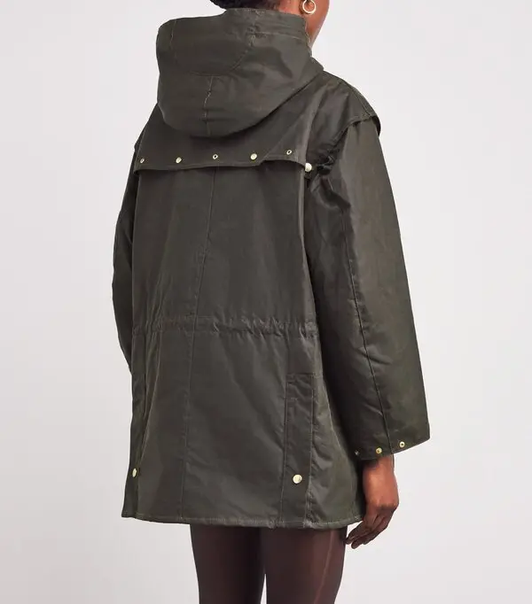 Barbour Waxed Aberford Jacket - Green