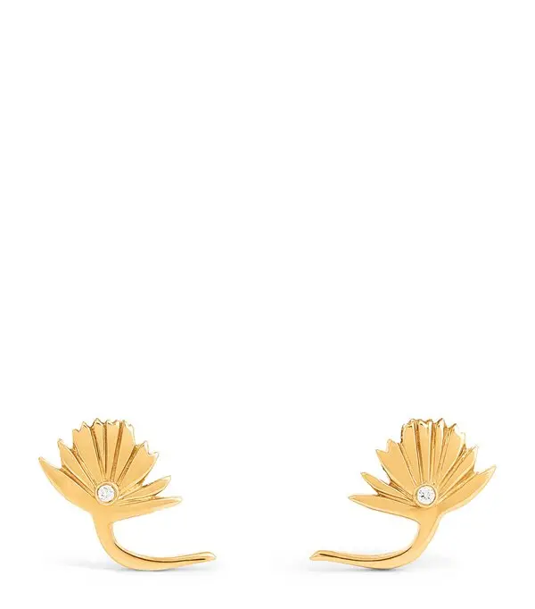 L'ATELIER NAWBAR Psychedeliah Stud Earrings - Gold